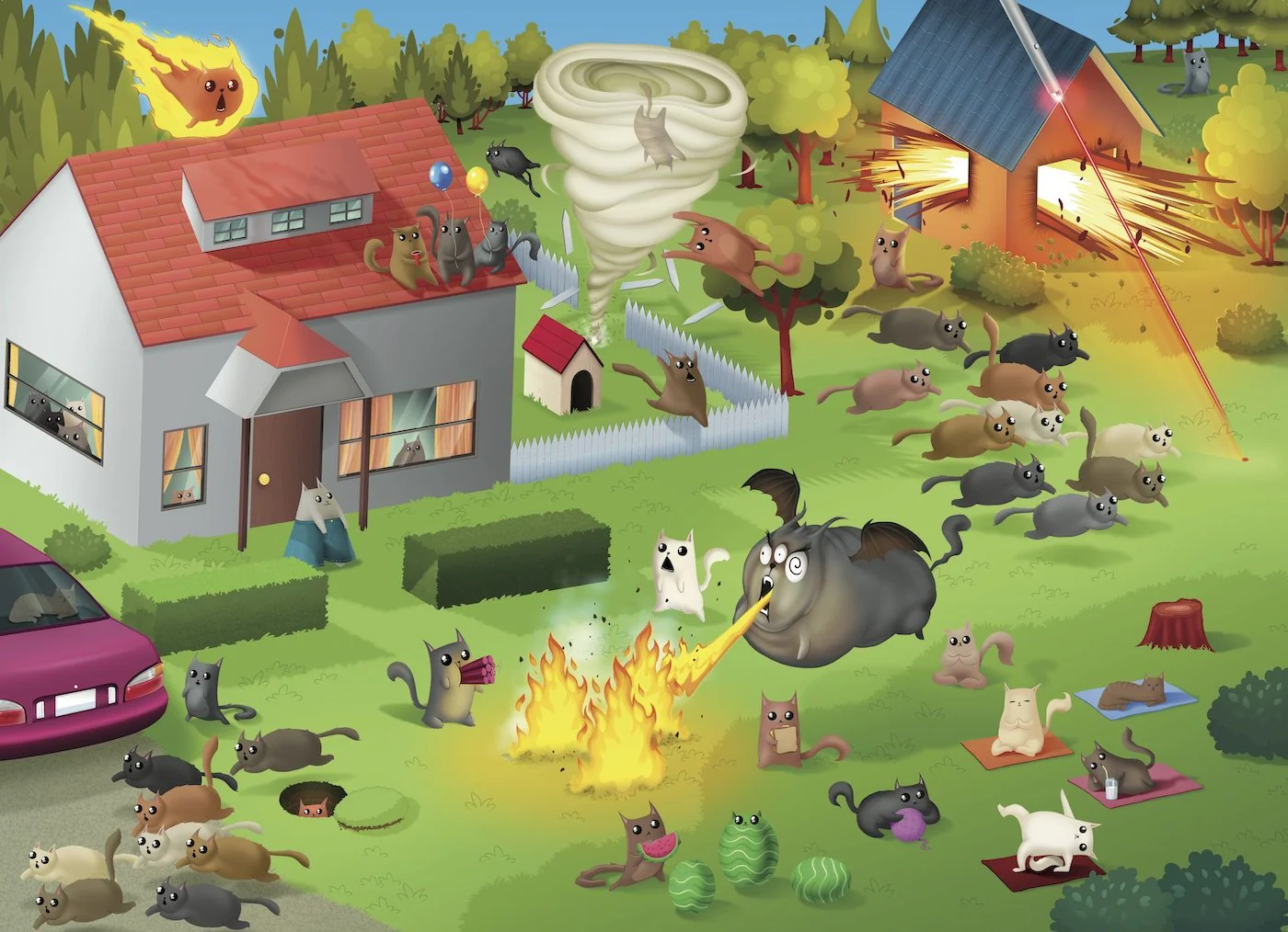Housing Boom - Exploding Kittens